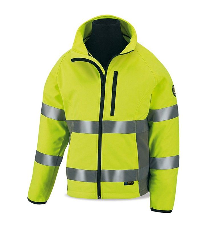 Veste Softshell AV L Jaune — Bricowork