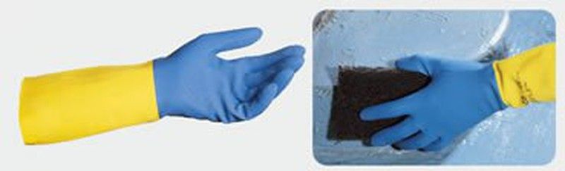 Duo-mix latex handschoen Mapa 405 — Bricowork