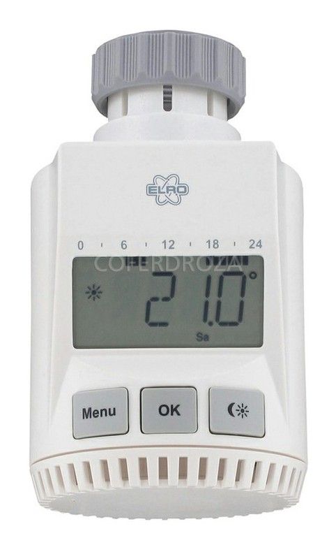 Programmable radiator control Elro KT600 — Bricowork