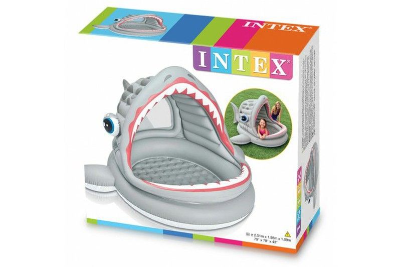 Inflatable swimming pool intex shark 57120 — Bricowork