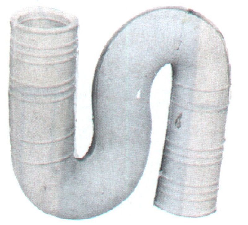 Closed Rubber Drain Siphon 30X30 MM — Bricowork