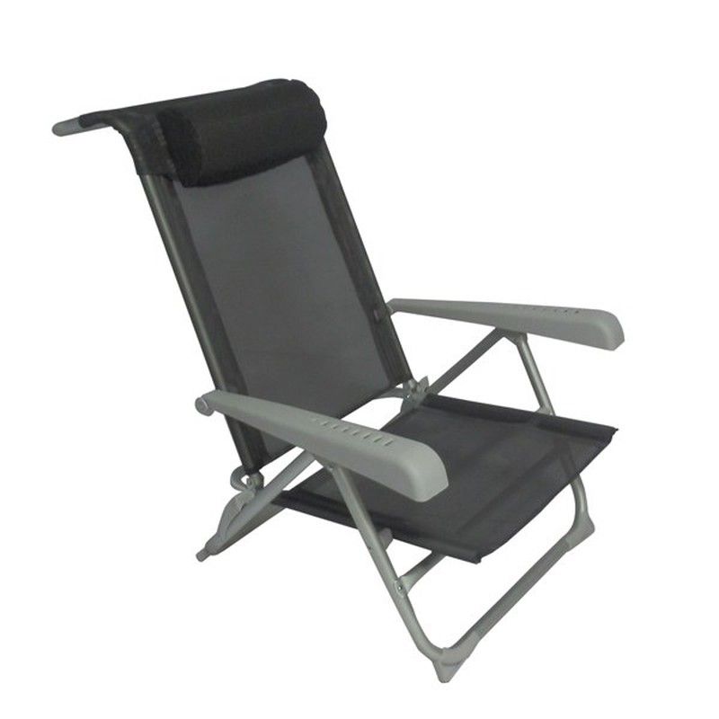 Silla playera plegable multiposiciones — Bricowork