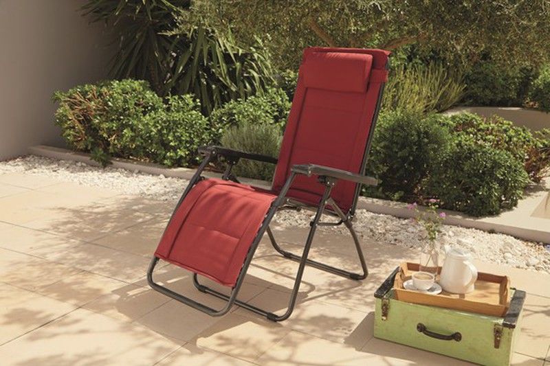 Steel relax chair with polyester PG0506 — Bricowork
